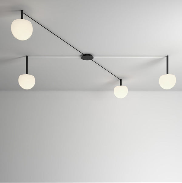Circ Radial Ceiling, 4 Light, Surface Mount, LED, IP20 – Lighting Guru Ltd